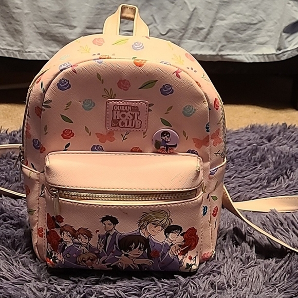 Hot Topic | Bags | Ouran High School Host Club Floral Backpack | Poshmark